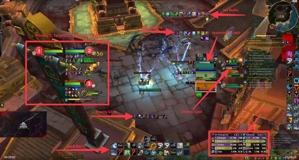 Perfect World of Warcraft PvP UI - Clean & Efficient WoW Interface