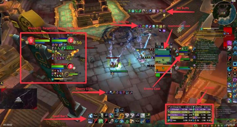 Perfect World of Warcraft PvP UI - Clean & Efficient WoW Interface