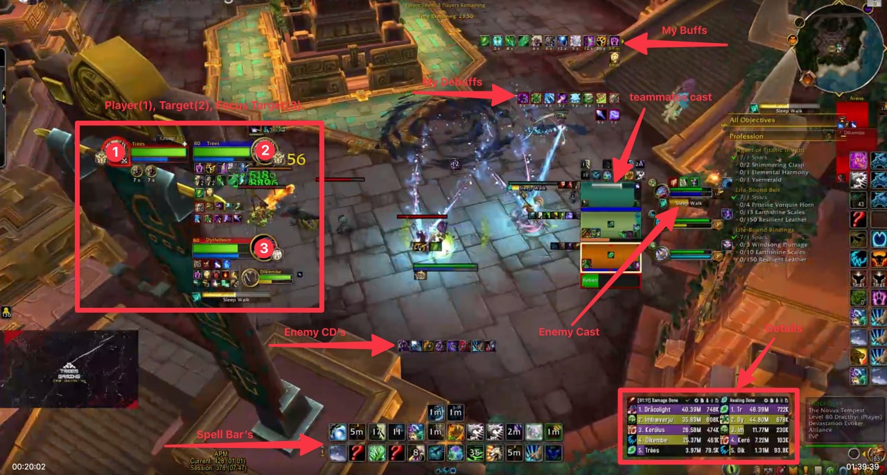 Perfect World of Warcraft PvP UI - Clean & Efficient WoW Interface